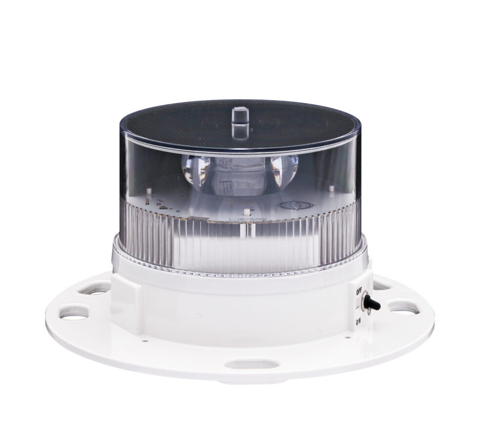 2NM LED Barge Light – Solar - Ship Supplying and Safety Services